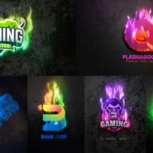 پروژه افترافکت نمایش لوگوی پلاسما Plasma Boom Logo Reveal • مخزن ودره